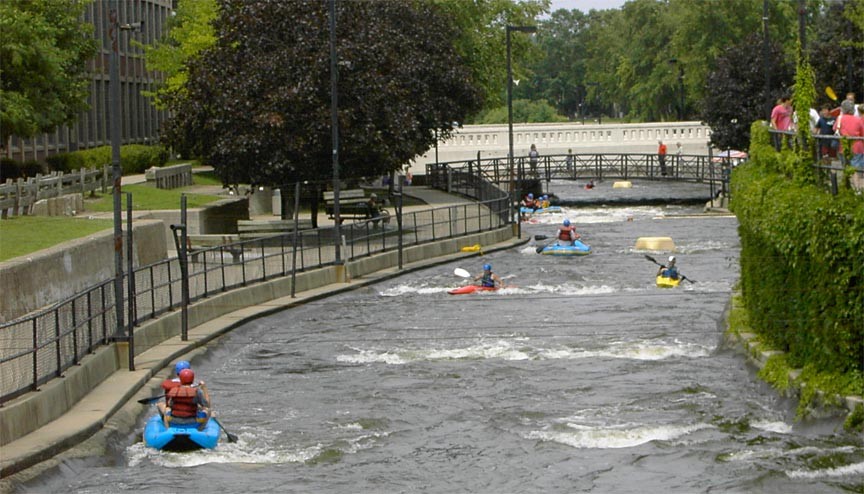 Whitewater Rafting in South Bend, Indiana